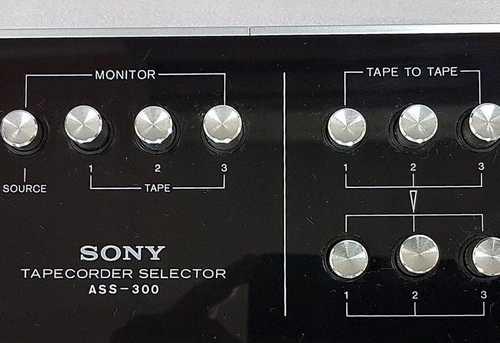 Sony ASS-300-tapecorder selector