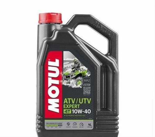 Масло Motul ATV/UTV expert 4T 10W40 (4л)