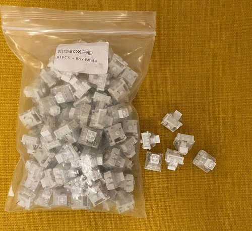 Kailh Box White свичи для механической клавиатуры