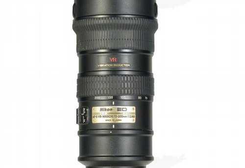 Nikon 70-200mm f/2.8G ED VR AF-S б/у