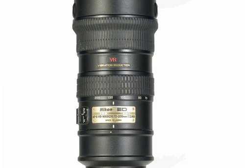 Nikon 70-200mm f/2.8G ED VR AF-S б/у