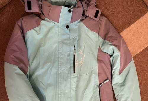 Куртка и брюки зимние горнолыжные на девочку 152