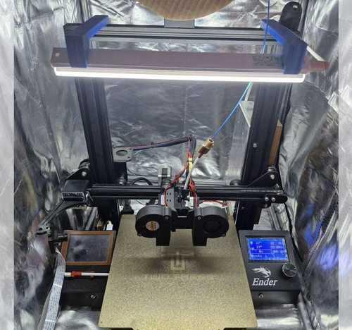 3D принтер creality ender 3 pro + raspbery pi 3b