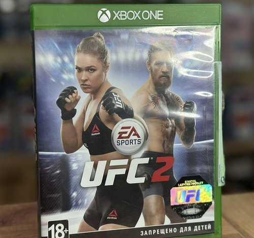 Диск на xbox ONE UFC 2