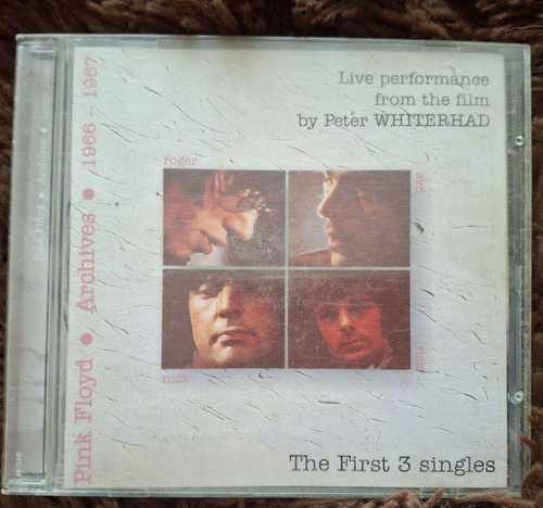 CD Pink Floyd The first 3 singles live