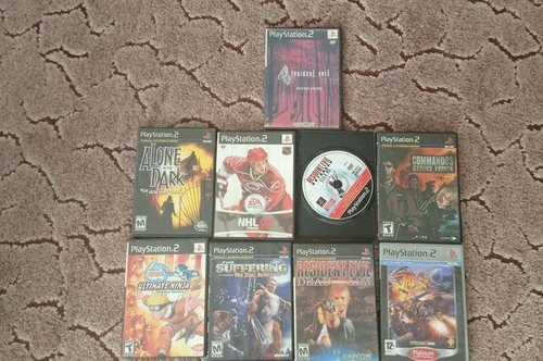 Диски на PlayStation 2