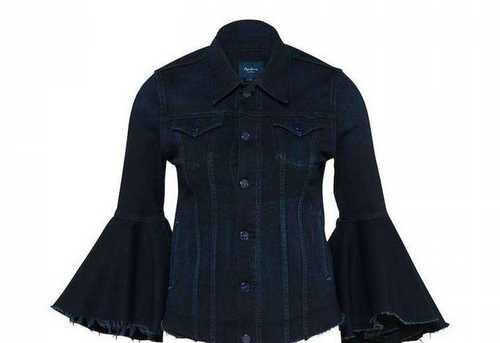 Джинсовая куртка женская Pepe Jeans синяя XS-S