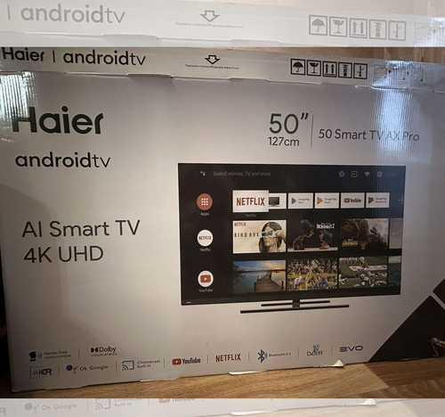 Телевизор Haier 50 Al SMART TV 4K UHD