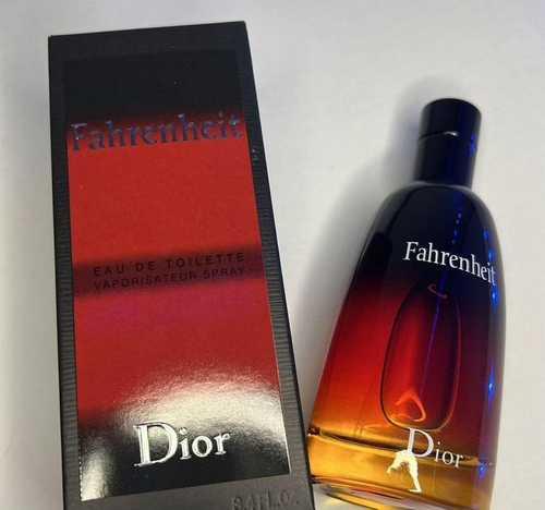 Туалетная вода christian dior Fahrenheit 100мл