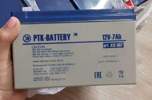 Аккумулятор PTK-battery 12V-7A