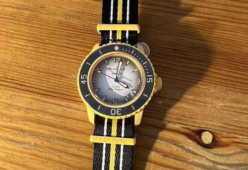 Часы Swatch Blancpain pacific ocean