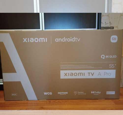 Новый телевизор Xiaomi MI TV A Pro 55 2025 qled 4K