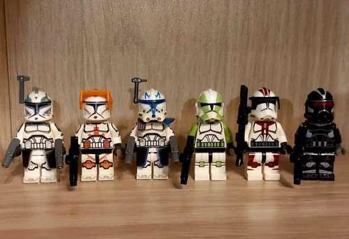 Lego Star Wars Кастомные клоны/Custom clones