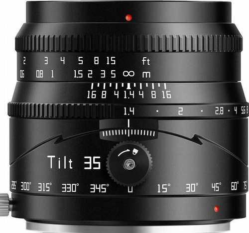 Объектив TTartisan 35 мм F1.4 Tilt APS-C для Fuji X