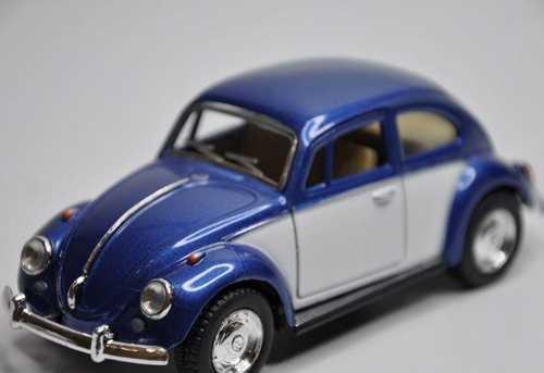 Модель автомобиля Volkswagen Beetle Classic металл
