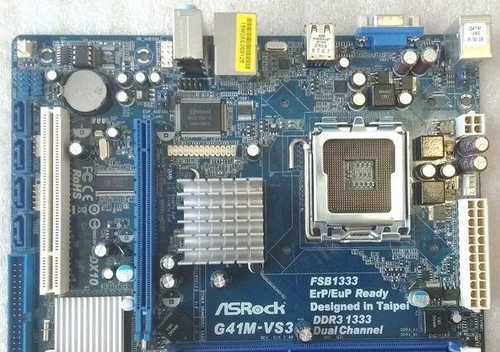 ASRock G41M-VS3 (socket 775), DDR3