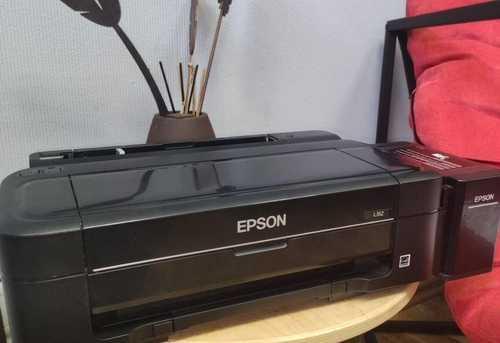 Принтер струйный Epson L312, цветн, A4, черный