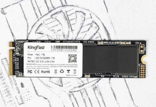M.2 SSD KingFast F8N 1TB