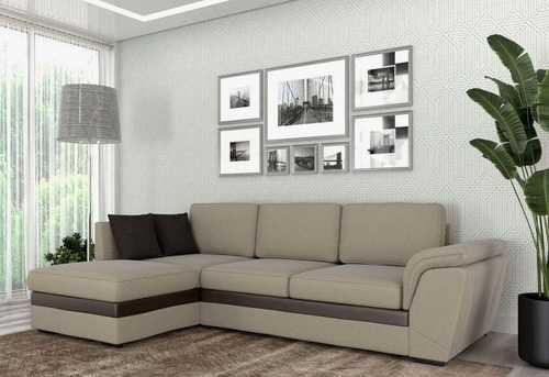 Угловой диван Милан Лайт 02 для гостинной, спальни