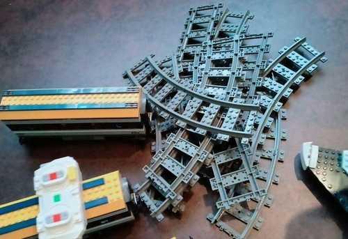 Lego city поезд с звездалëтами