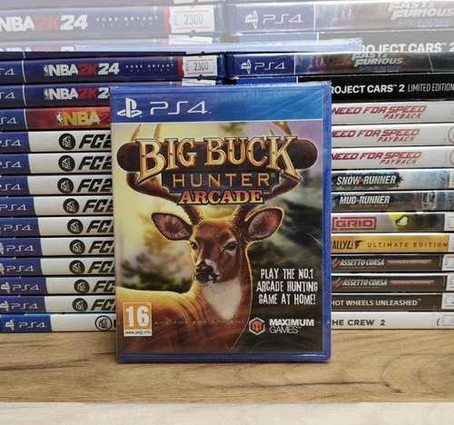 Big buck Hunter Arcade PS4