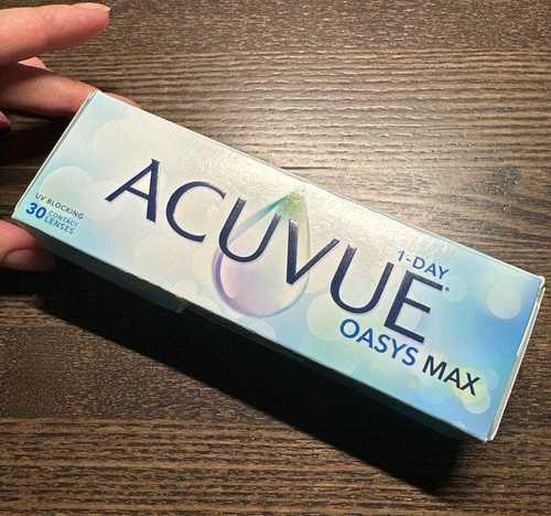 Линзы контактные acuvue oasys однодневные