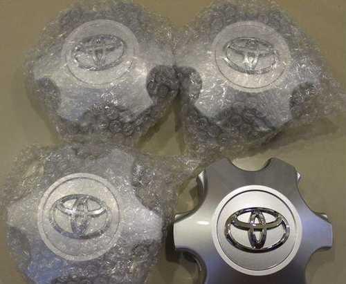4шт колпаки для литых дисков Toyota Hilux, серебро