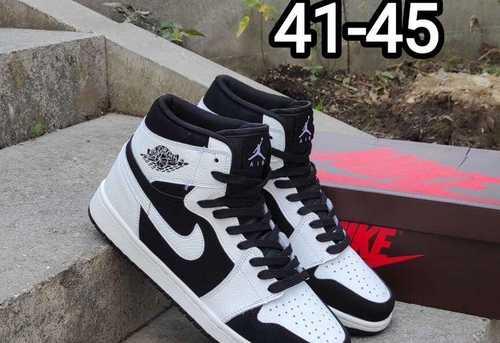 Nike air Jordan Кроссовки высокие новые кожаные