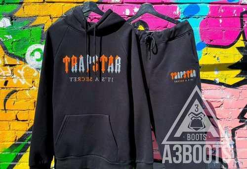 Спортивный костюм Trapstar Black / Orange Grey