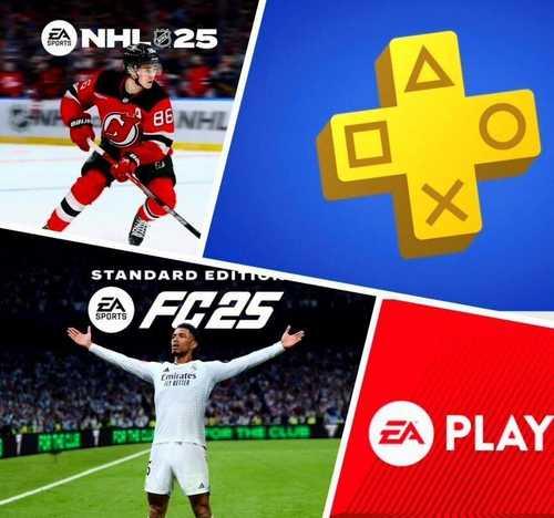 Подписки ea и ps plus 2364658 ps4-5 4hs