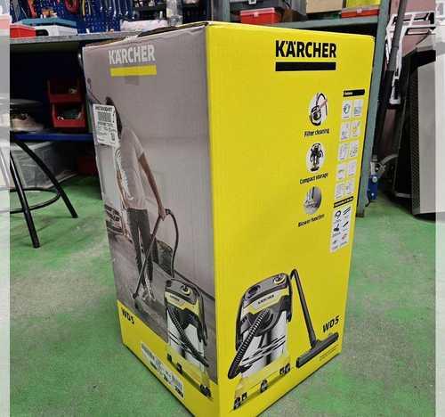 Пылесос Karcher WD 5 S V-25/5/22 1.628-350.0