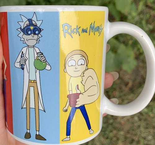 Кружка Рик и Морти Rick and Morty бокал