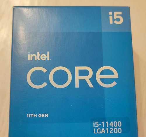 Процессор i5 11400 box