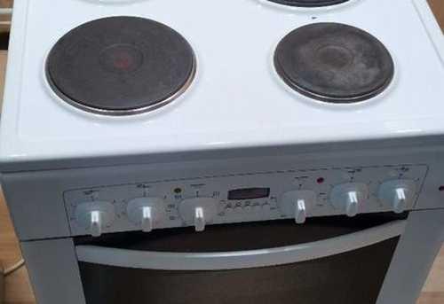 Плита электрическая бу с духовкой Гефест 6140-03