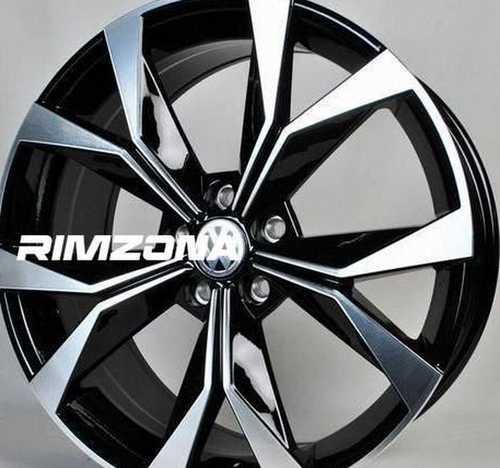 Литые диски в стиле Volkswagen R18 5x112 ave