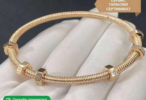 Браслет Cartier Ecrou из розового золота