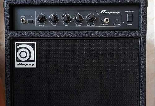 Басовый комбоусилитель Ampeg ва-108 V2