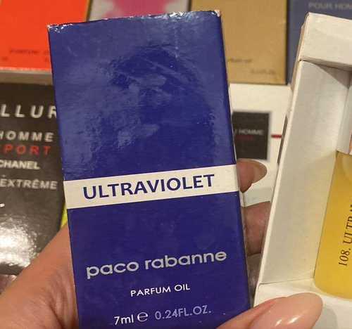 Масло с феромонами Paco Rabanne Ultraviolet