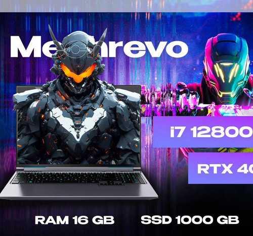 Новый Игровой Ноутбук Mechrevo i7 / RTX 4070