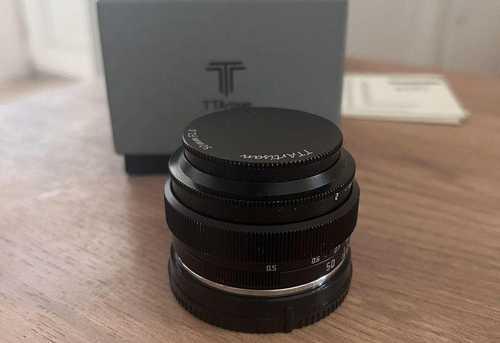 Объектив Объектив TTartisan 50 мм F2, e-mount