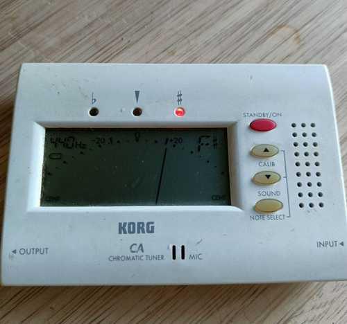 Тюнер гитарный цифровой Korg CA-40