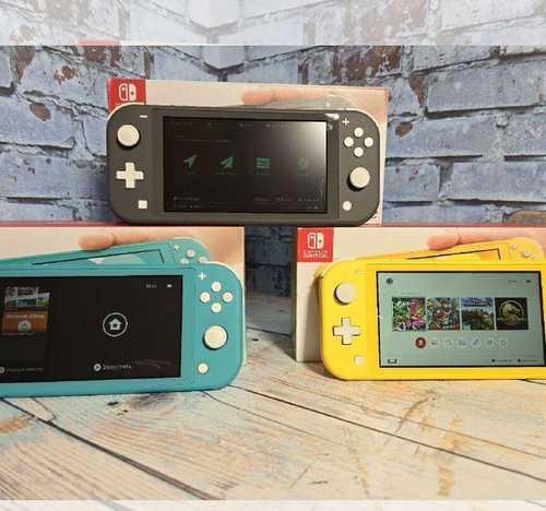 Nintendo switch lite прошитые новые