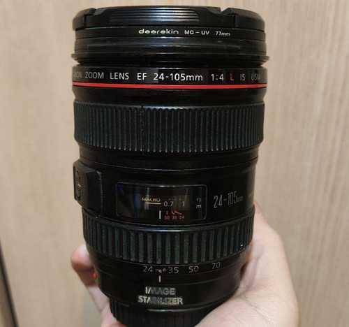 Объектив canon EF 24-105 F4 L IS USM