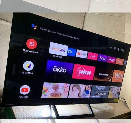 Xiaomi 127 см с безлимитным контентом SMART TV UHD