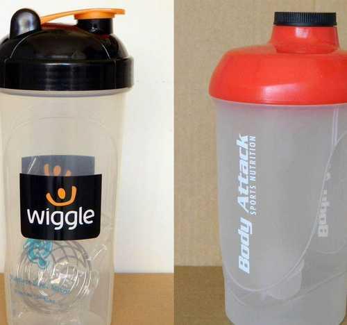 Шейкер Wiggle 700 мл. или BioTech Wave 600 мл