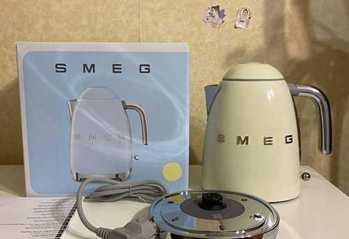 Чайник smeg (KLF03creu бежевый)