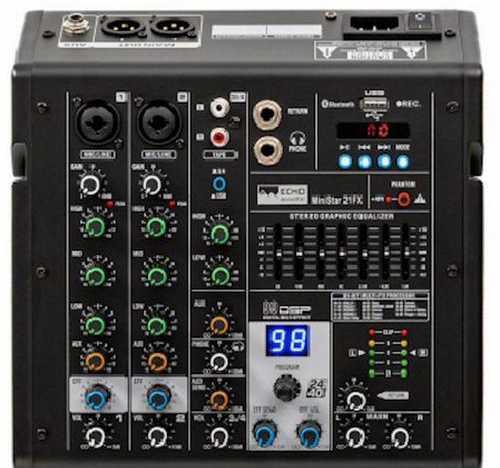 Микшерный пульт Echo Acoustic MiniStar 21FX