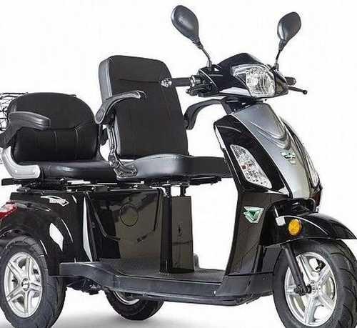 Электроскутер Volteco Trike L New (Черный-2074) +