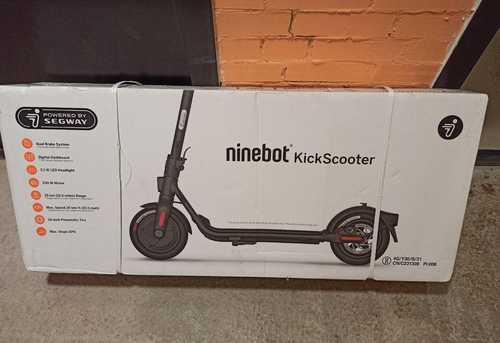 Электросамокат Ninebot Kickscooter F25E черный