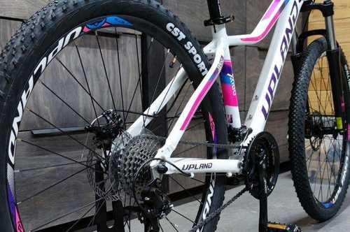 Горный велосипед Upland X100 - 27.5" розово-белый
